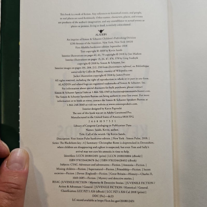 Call of the Wraith by Kevin Sands