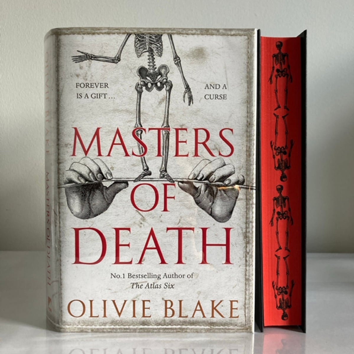 Masters of Death Fairyloot Exclusive Edition by Olivie Blake, Hardcover ...