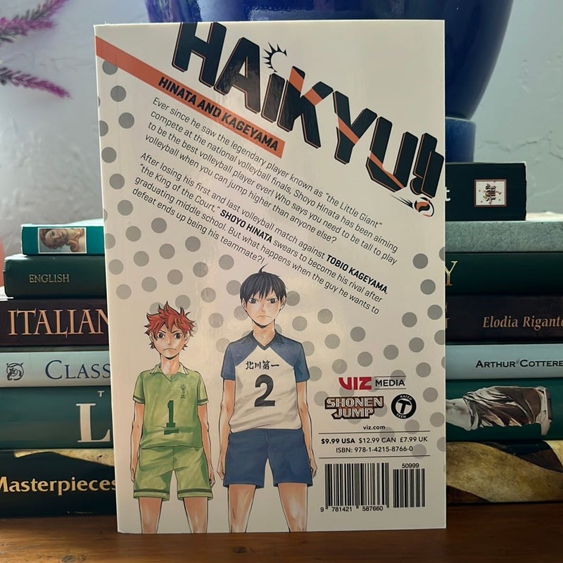 Haikyu!!, Vol. 1 by Haruichi Furudate