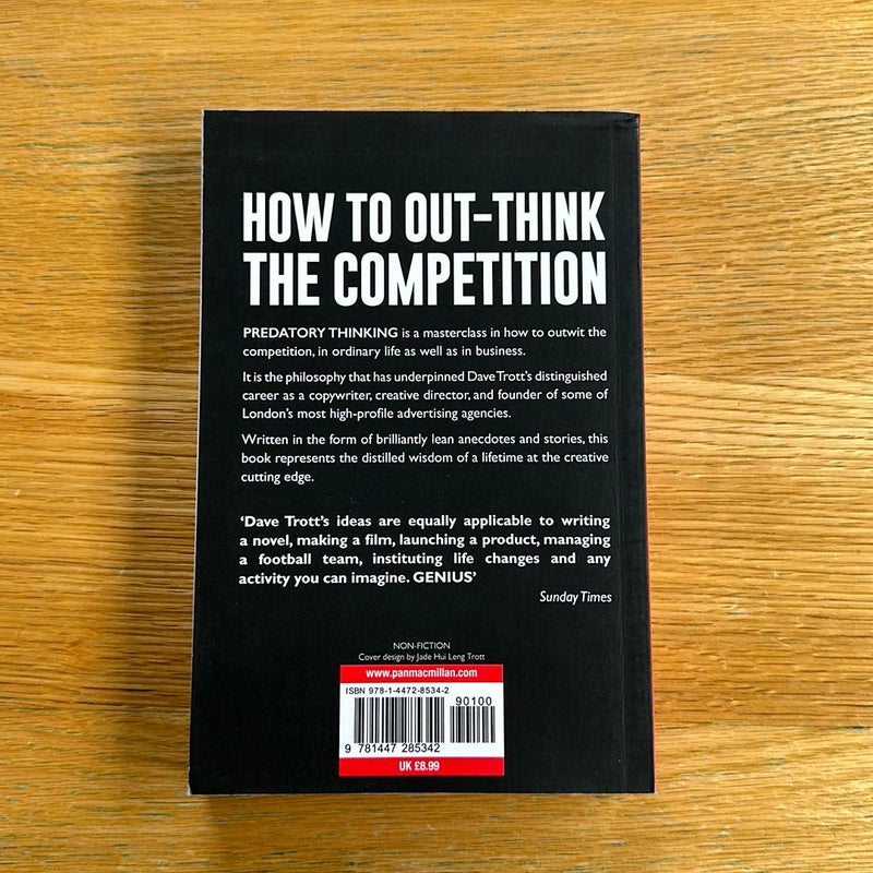 Predatory Thinking by Dave Trott, Paperback | Pangobooks
