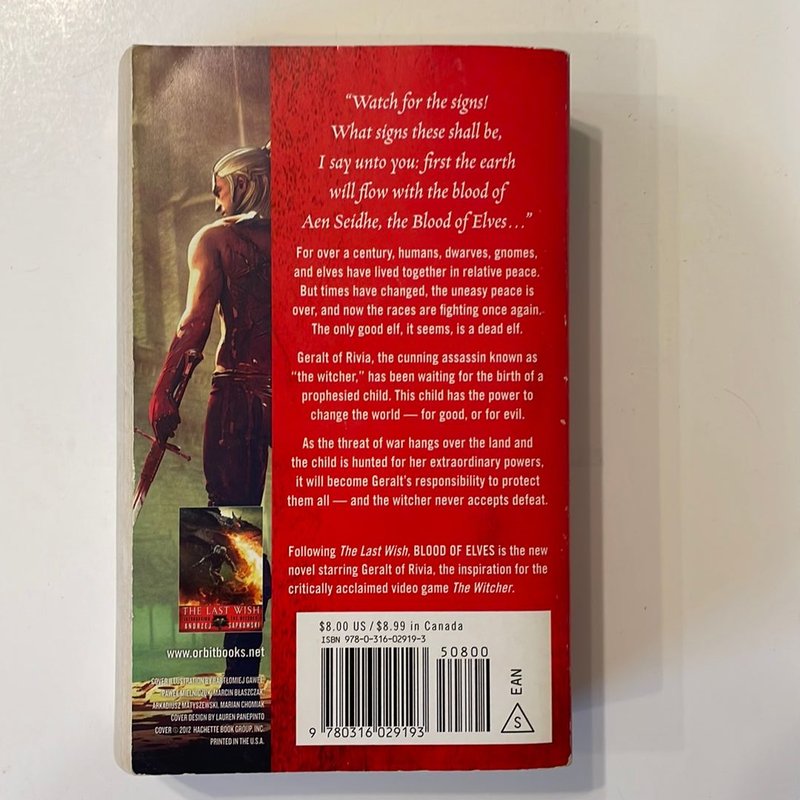 Blood of Elves by Andrzej Sapkowski, Danusia Stok