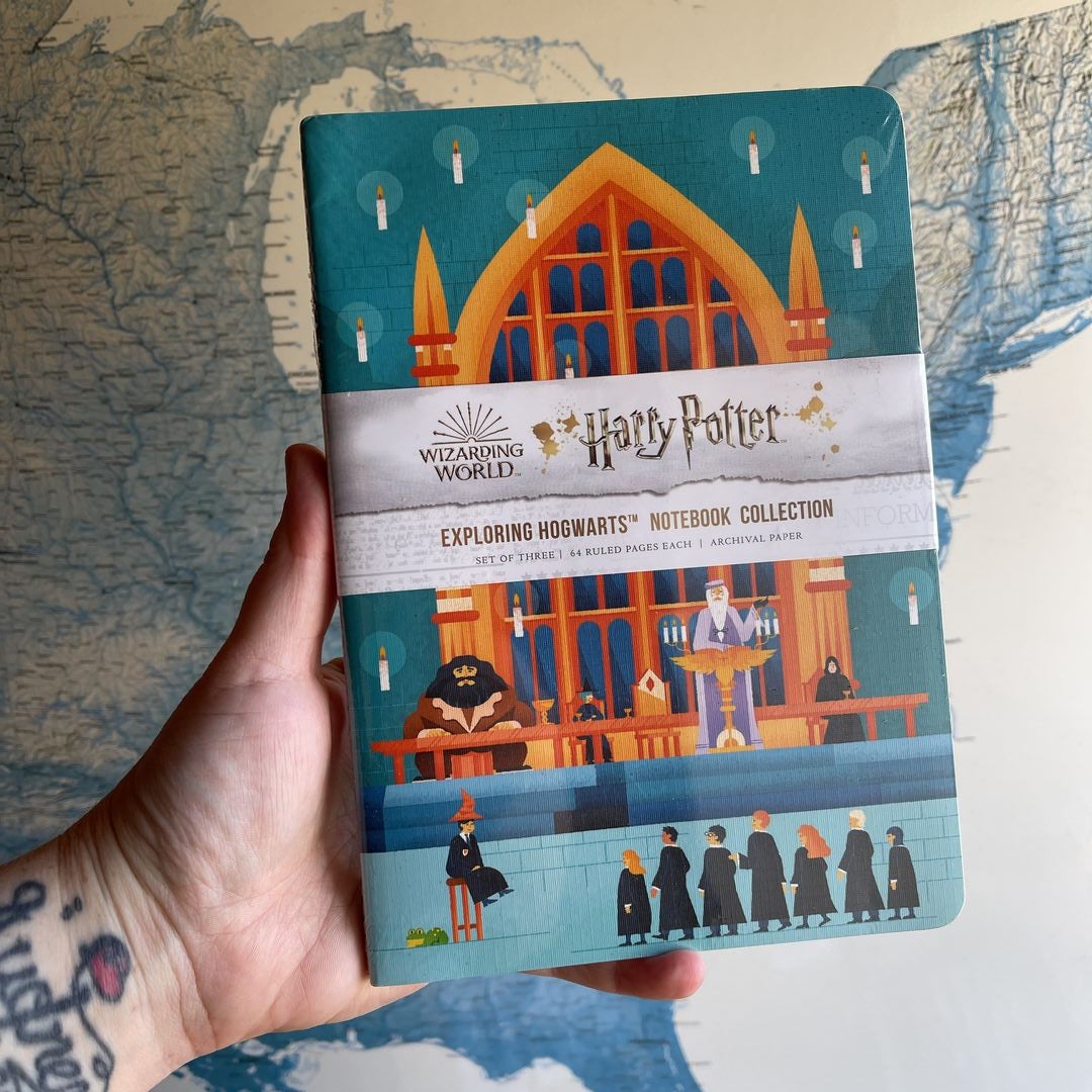 Harry Potter: Exploring Hogwarts Sewn Notebook Collection (Set Of 3) by ...