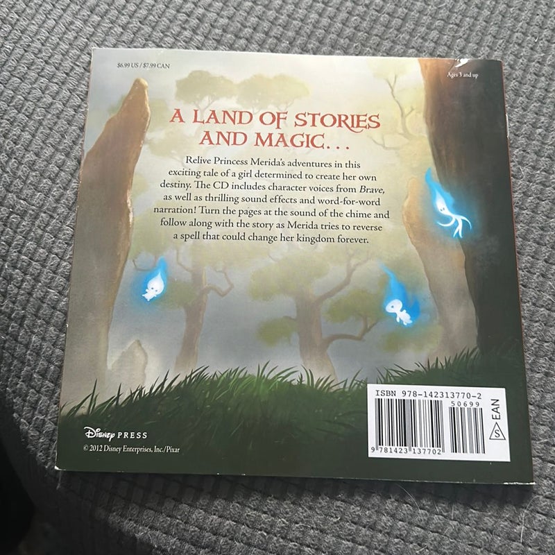 Brave Read-Along Storybook and CD by Disney Books