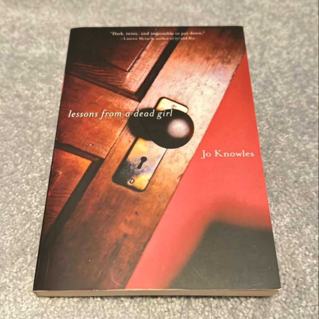 Lessons from a Dead Girl by Jo Knowles