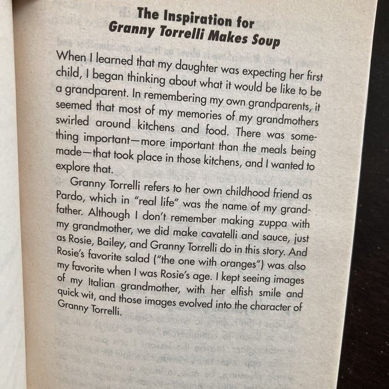Granny Torrelli Makes Soup by Sharon Creech
