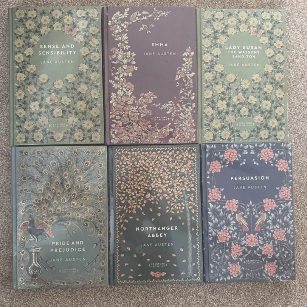 Cranford Collection Austen set of 6 by Jane Austen, Hardcover | Pangobooks