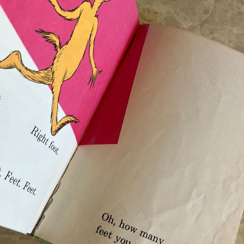 The Foot Book by Dr. Seuss , Hardcover | Pangobooks