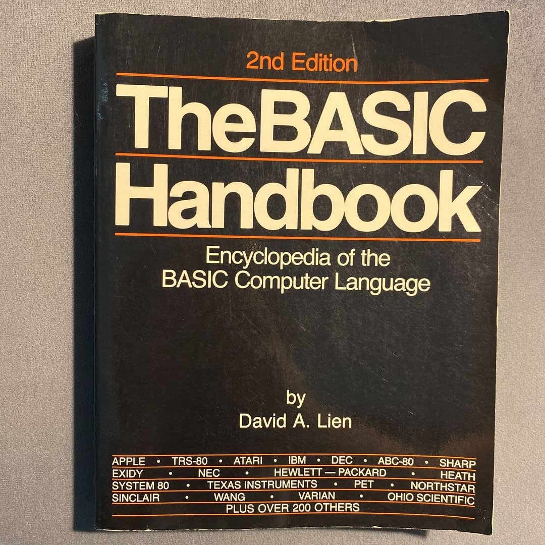 The BASIC Handbook by David A. Lien