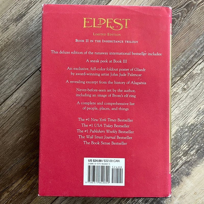 Eldest by Christopher Paolini, Hardcover | Pangobooks