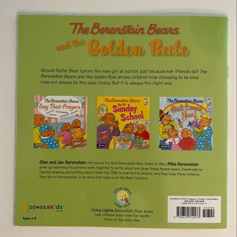 The Berenstain Bears and the Golden Rule by Mike Berenstain, Stan ...