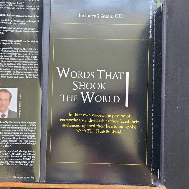 The Words That Shook the World by Richard. Greene, Florie Brizel