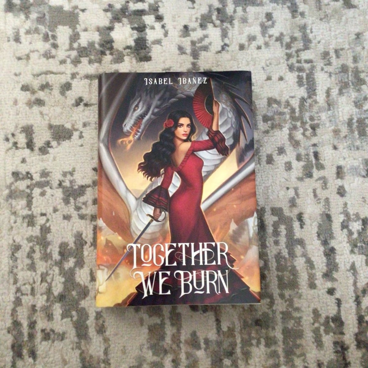 SIGNED bookish box together we burn by Isabel ibanez, Hardcover ...
