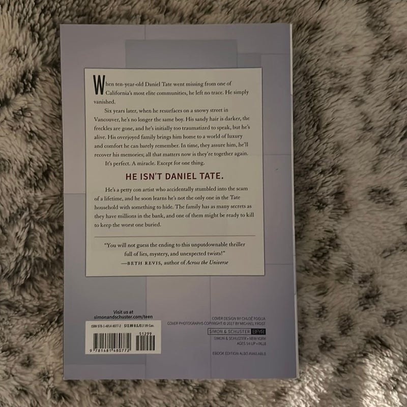 Here Lies Daniel Tate by Cristin Terrill