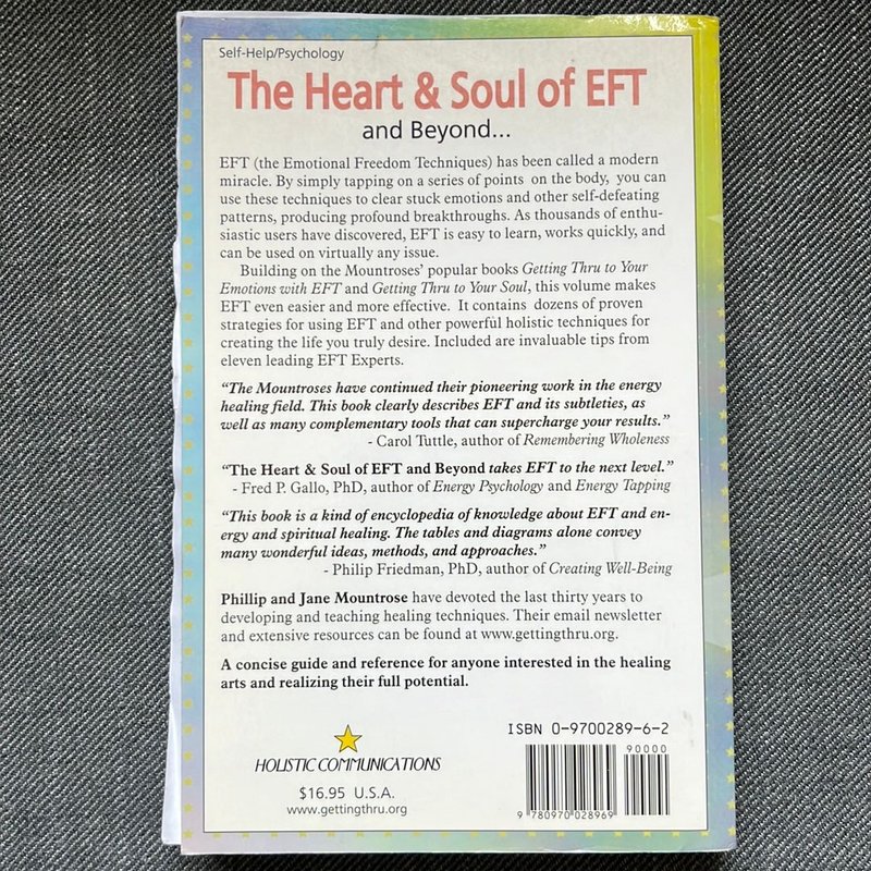 The Heart and Soul of EFT and Beyond... by Phillip Mountrose, Jane ...