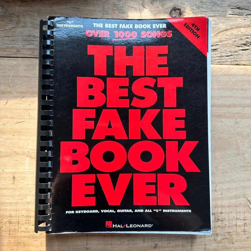 The Best Fake Book Ever by Hal Leonard Corp. Staff