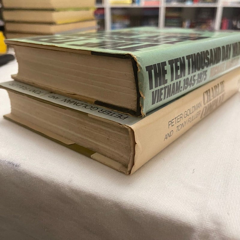 Vintage Vietnam War Books by Peter Goldman; Tony Fuller; Michael ...