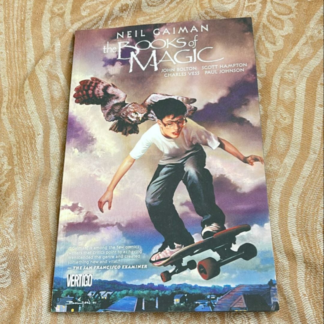 The Books of Magic by Neil Gaiman, John Bolton, Roger Zelazny, Scott ...