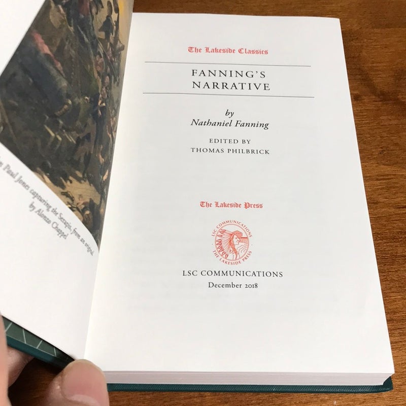 Fanning’s Narratives by Nathaniel Fanning, ed. by Nathaniel Philbrick ...