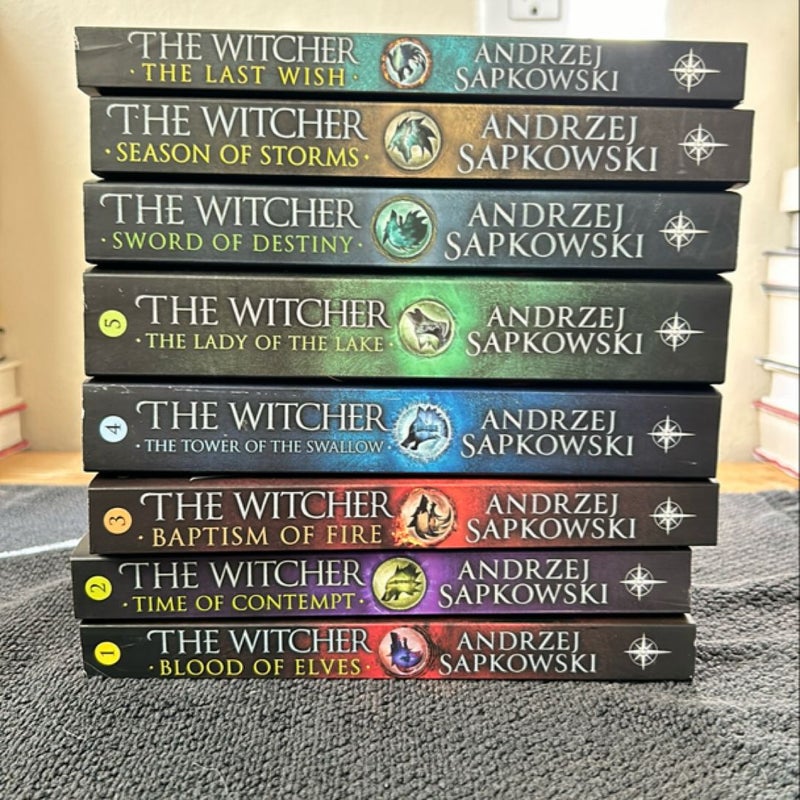 The Witcher Boxed Set by Andrzej Sapkowski, Danusia Stok, David French