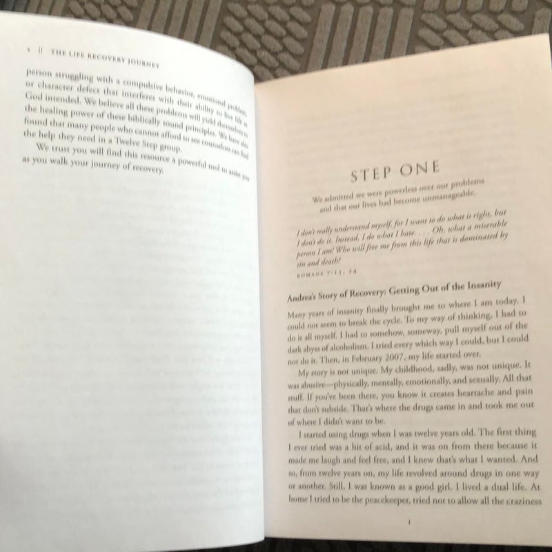 The Life Recovery Journey by Stephen Arterburn, David Stoop