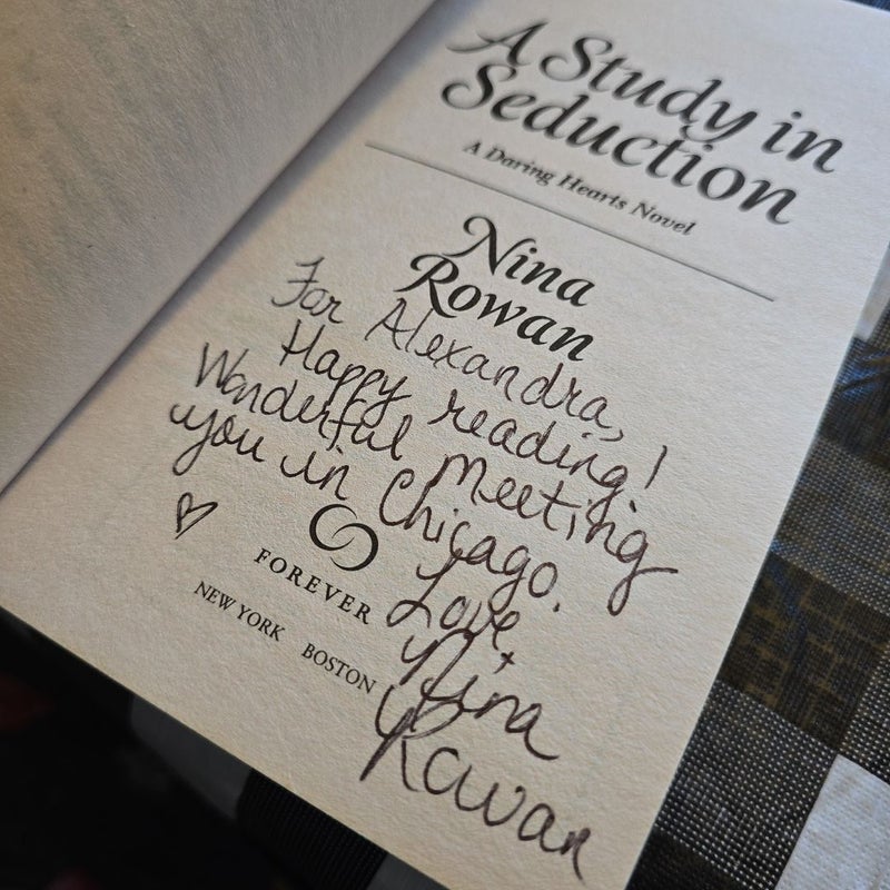 A Study in Seduction by Nina Rowan
