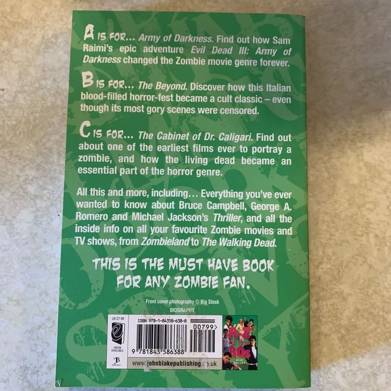 Zombies A-Z by Dan Oliver, Paperback | Pangobooks