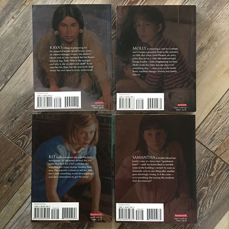 American Girl Mysteries — Featuring Kit, Samantha, Kaya, and Molly by American Girl, Paperback ...