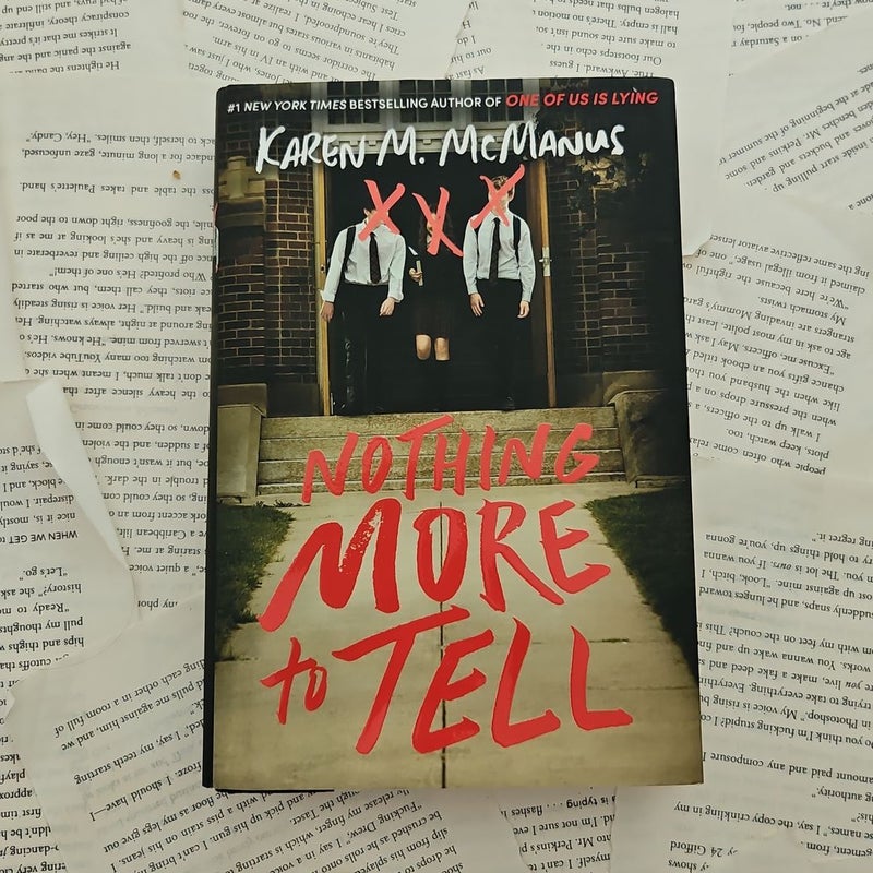 Nothing More to Tell by Karen M. McManus, Hardcover | Pangobooks