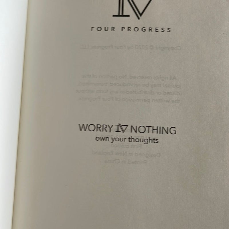 Worry IV Nothing by Tess Booth, Hardcover | Pangobooks