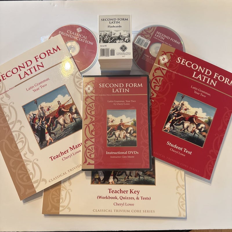 Second Form Latin, Student Text bundle (7 items!) by Cheryl Lowe ...