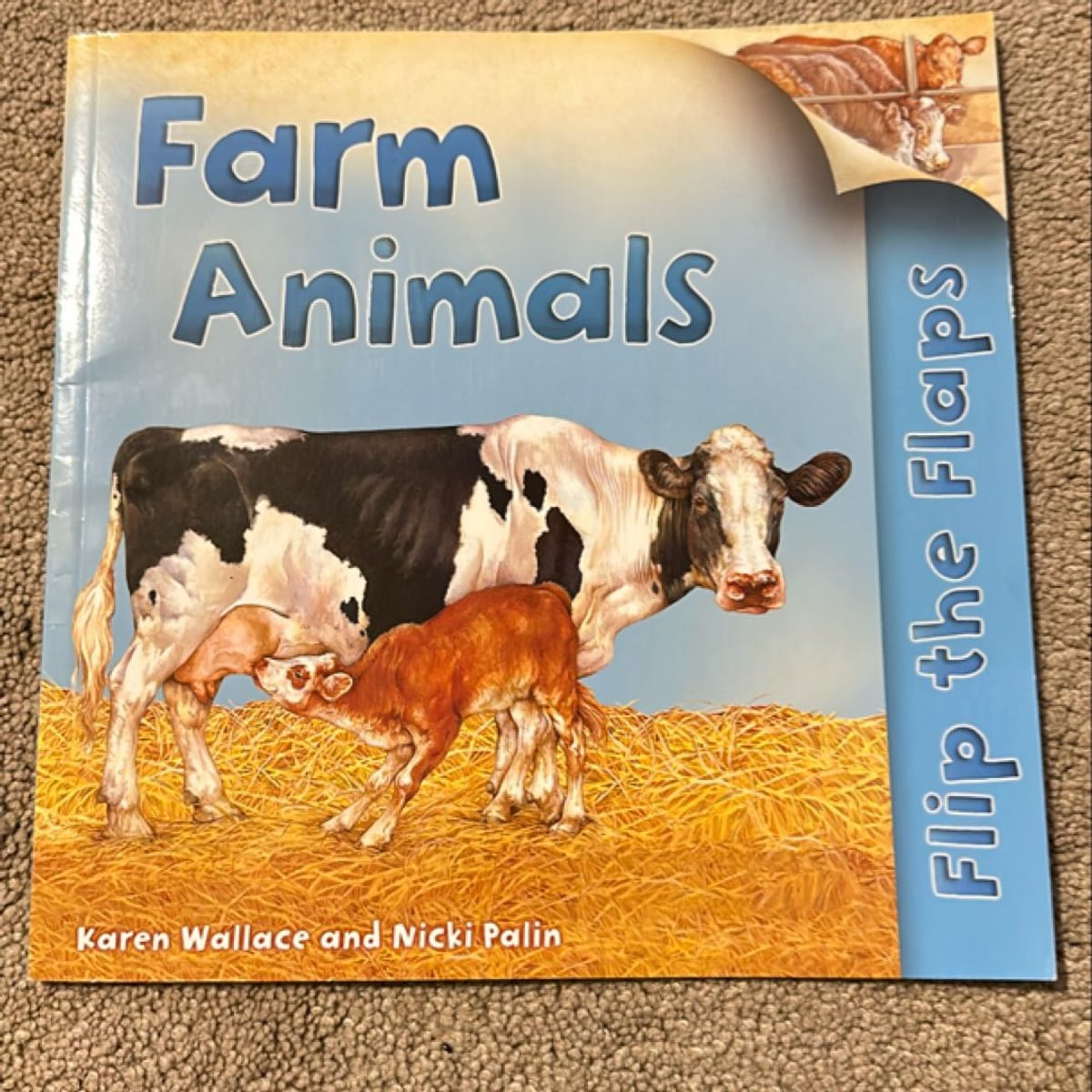 Flip the Flaps: Farm Animals by Karen Wallace