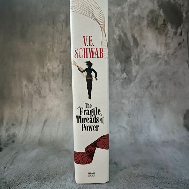 SIGNED The Fragile Threads of Power by V.E. Schwab, Hardcover | Pangobooks