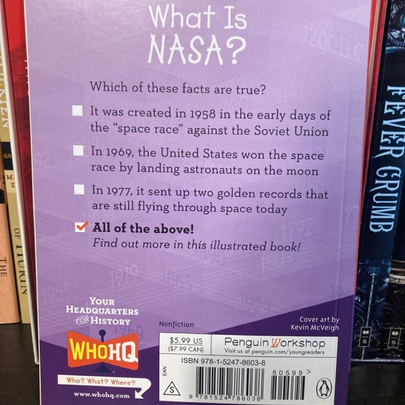 What Is NASA? by Sarah Fabiny, Paperback | Pangobooks