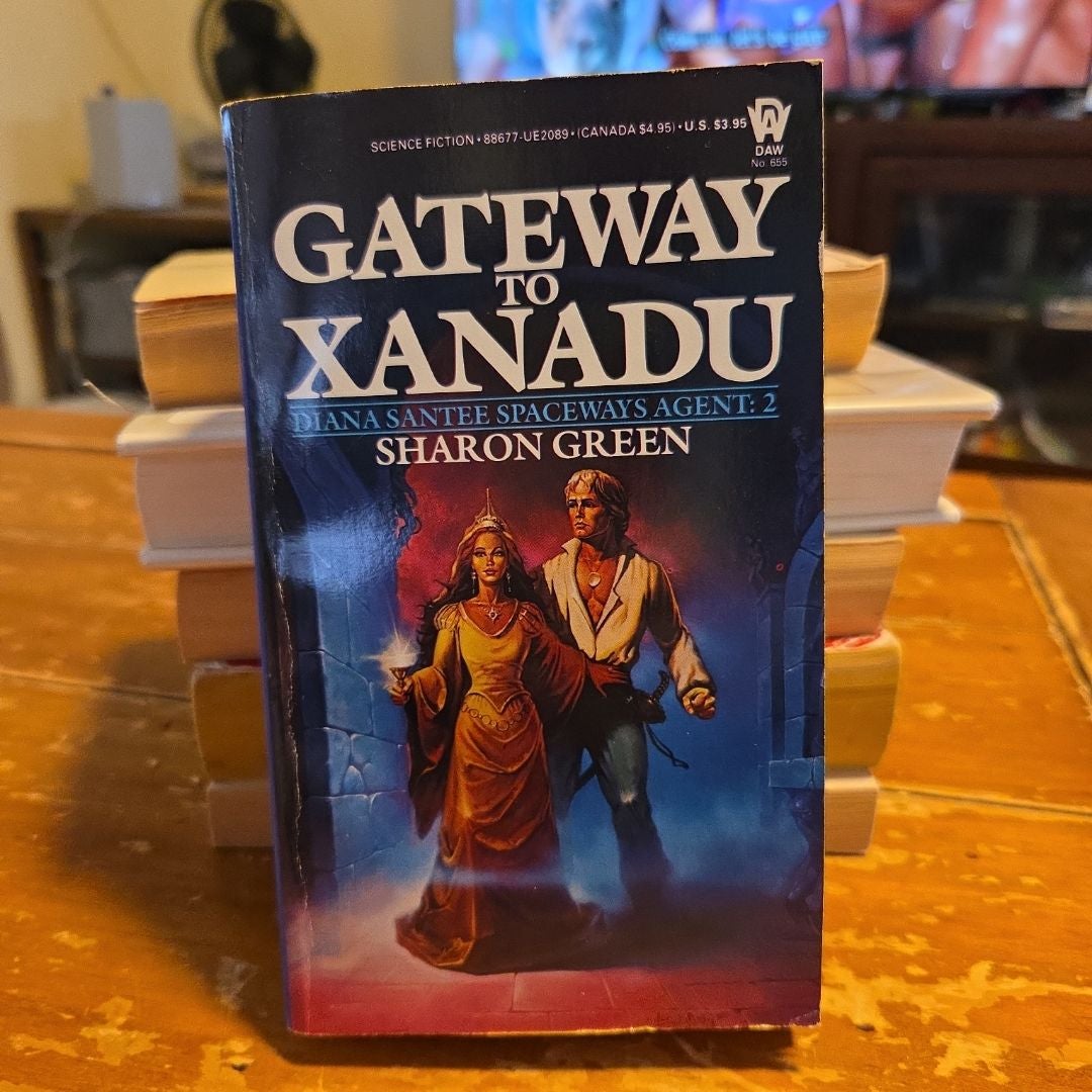 VINTAGE 1985 Gateway To Xanadu, Diana Santee Spaceways Agent Book 2 of ...