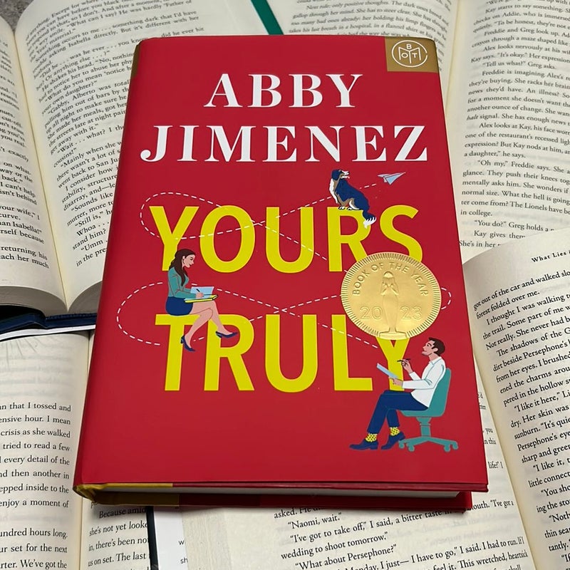 Yours Truly by Abby Jimenez, Hardcover | Pangobooks