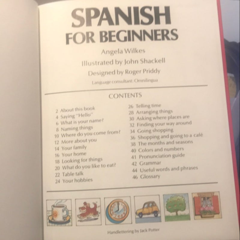 Spanish for Beginners by Angela Wilkes