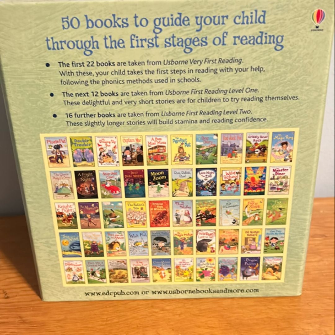 My First Reading Library by Usborne First Reading , Paperback | Pangobooks