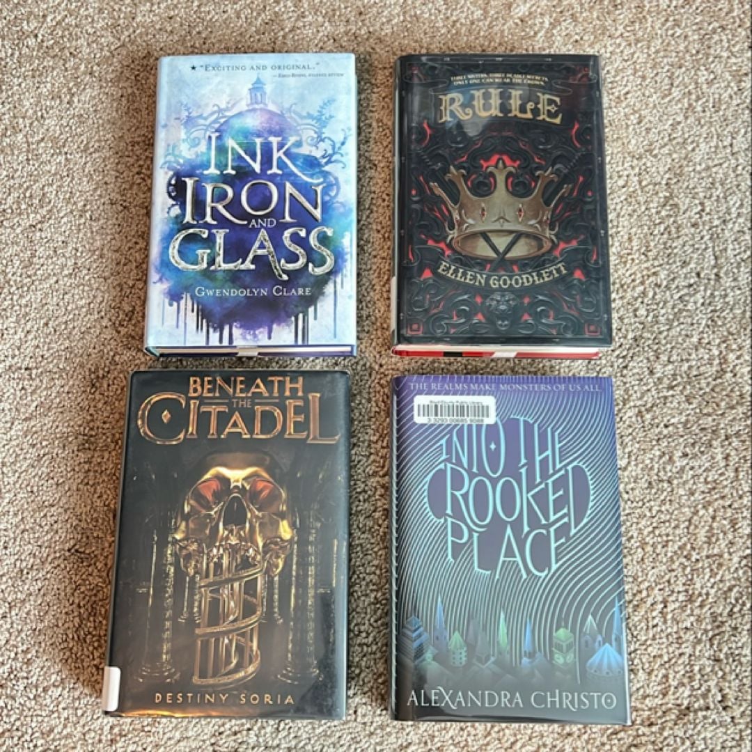 Bundle: 4 YA Fantasy Hardcovers by Gwendolyn Clare, Ellen Goodlett ...
