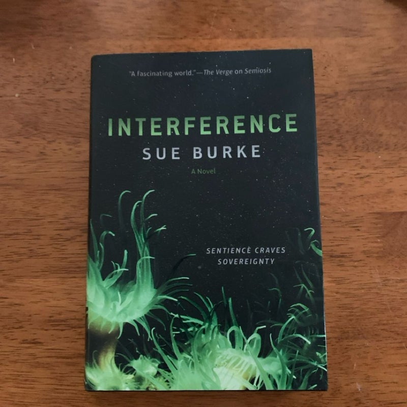 Interference by Sue Burke, Hardcover | Pangobooks