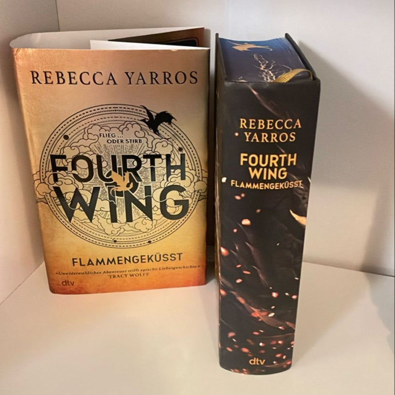 Fourth Wing German Edition by Rebecca Yarros, Hardcover | Pangobooks
