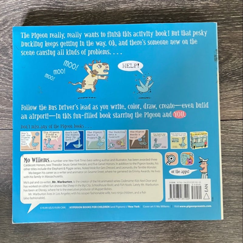 Don't Let the Pigeon Finish This Activity Book! (Pigeon Series) by Mo ...