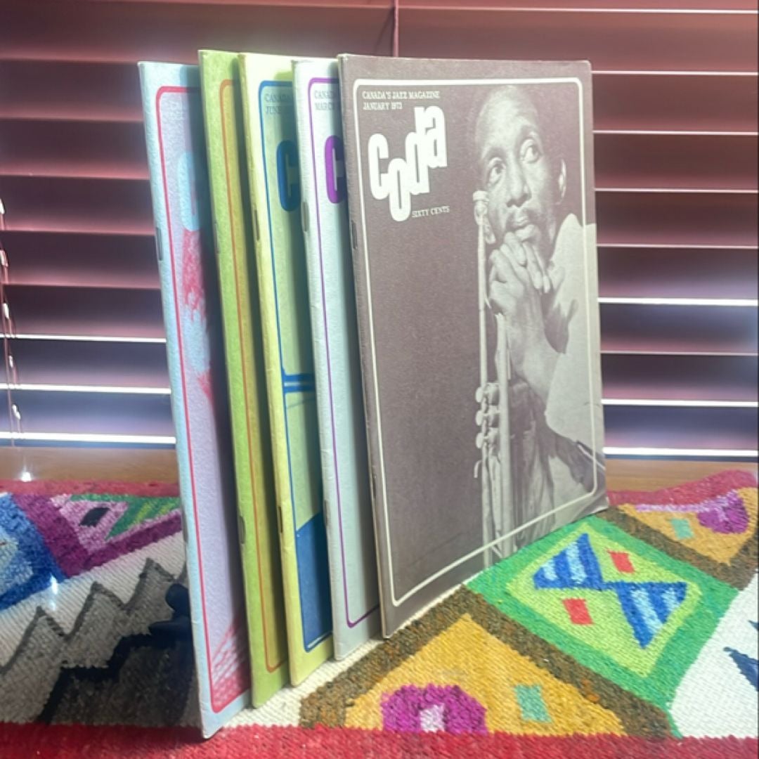 Coda 1973 lot (Jan, Mar, June, Oct, Dec) by Coda Magazine, Paperback ...