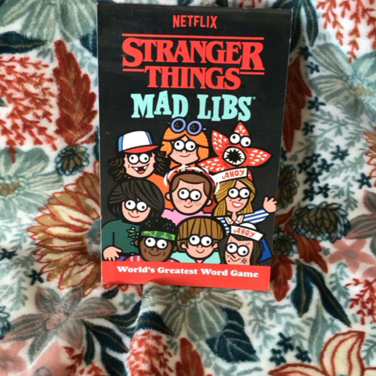 Stranger Things Mad Libs by Gabriella DeGennaro