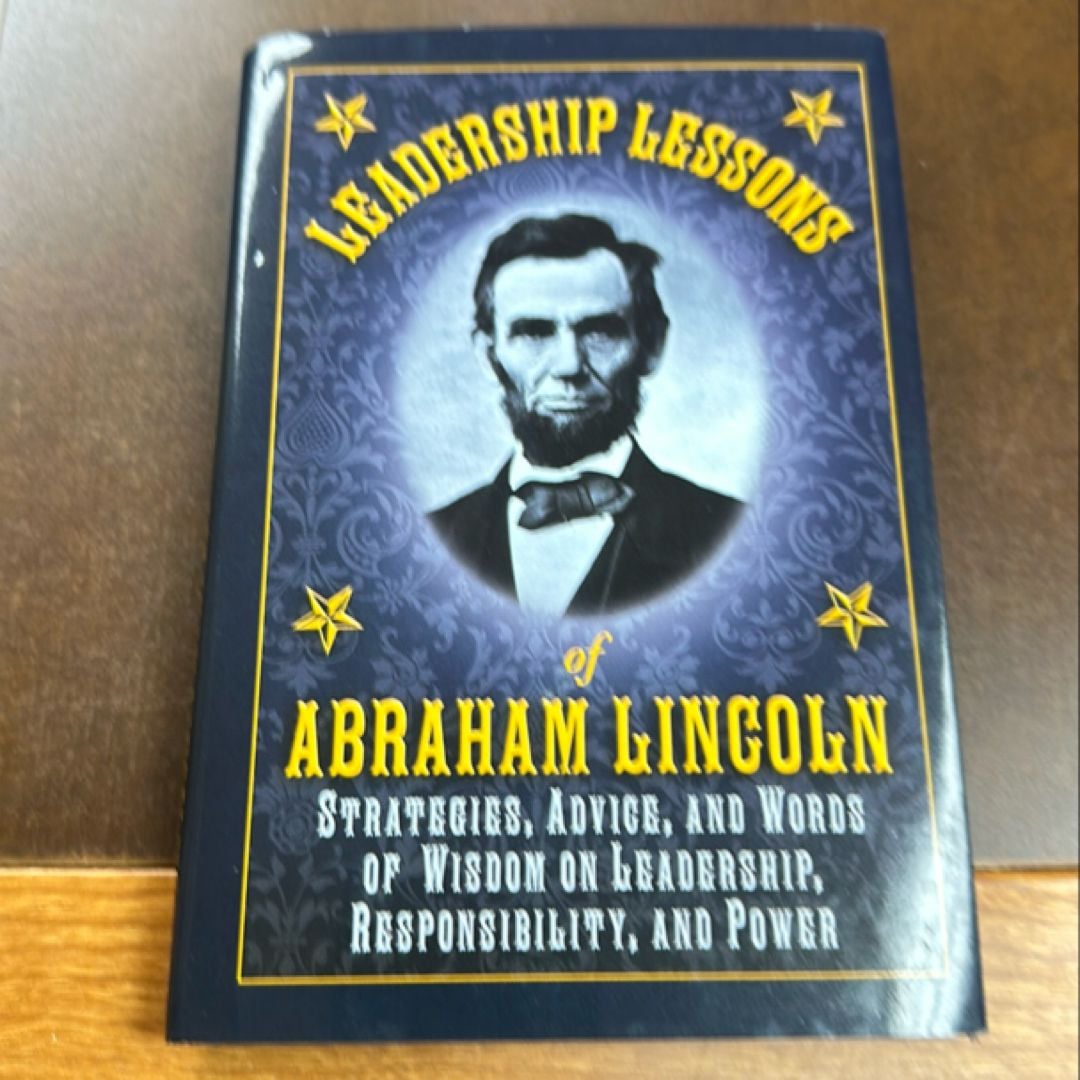 Leadership lessons of Abraham Lincoln by NA, Hardcover | Pangobooks
