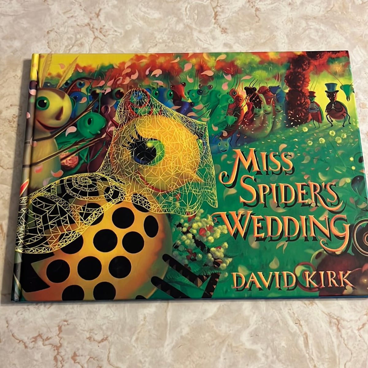 Miss Spider's Wedding by David Kirk, Hardcover | Pangobooks