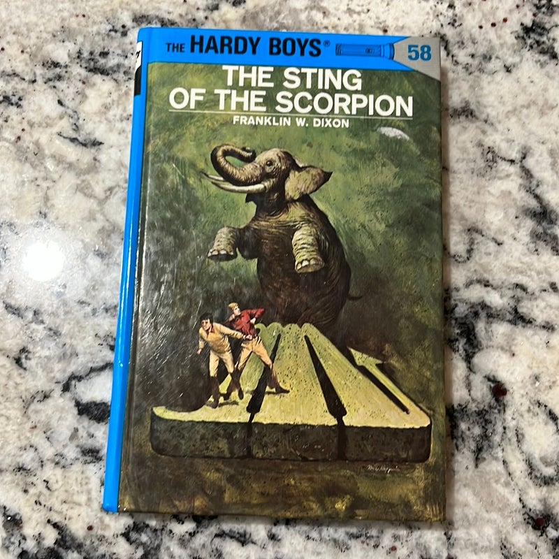 Hardy Boys 58: the Sting of the Scorpion by Franklin W. Dixon ...