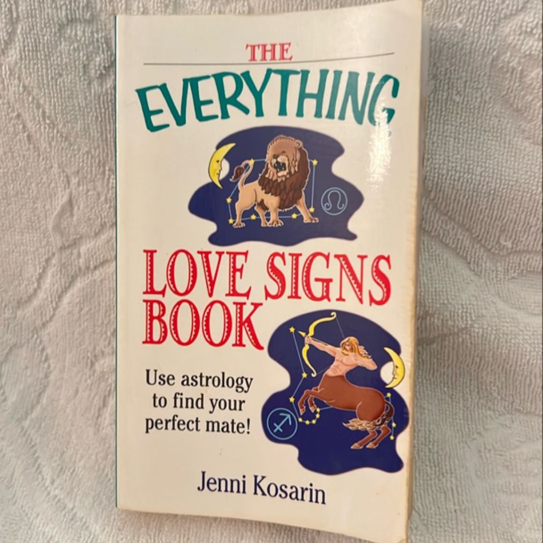 The Love Signs Book by Jenni Kosarin