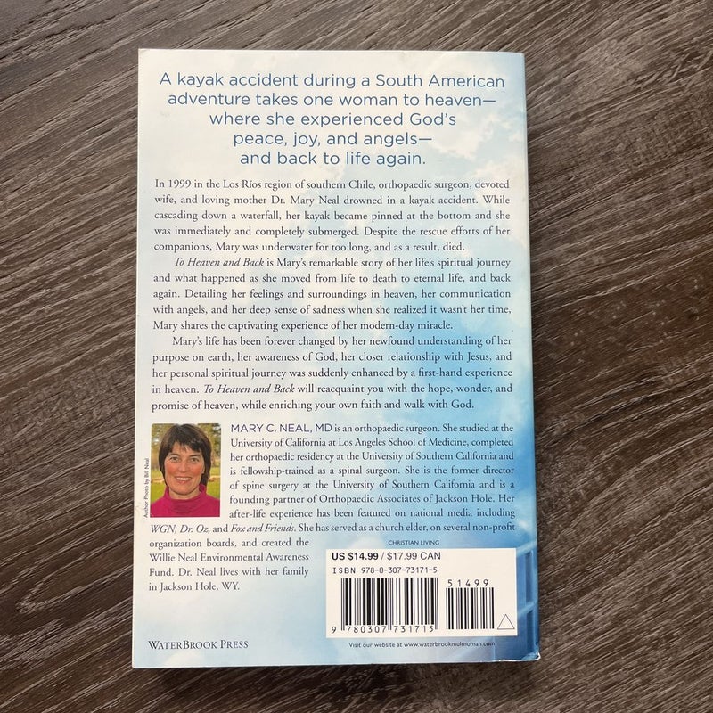 To Heaven and Back by Mary C. Neal, Paperback | Pangobooks