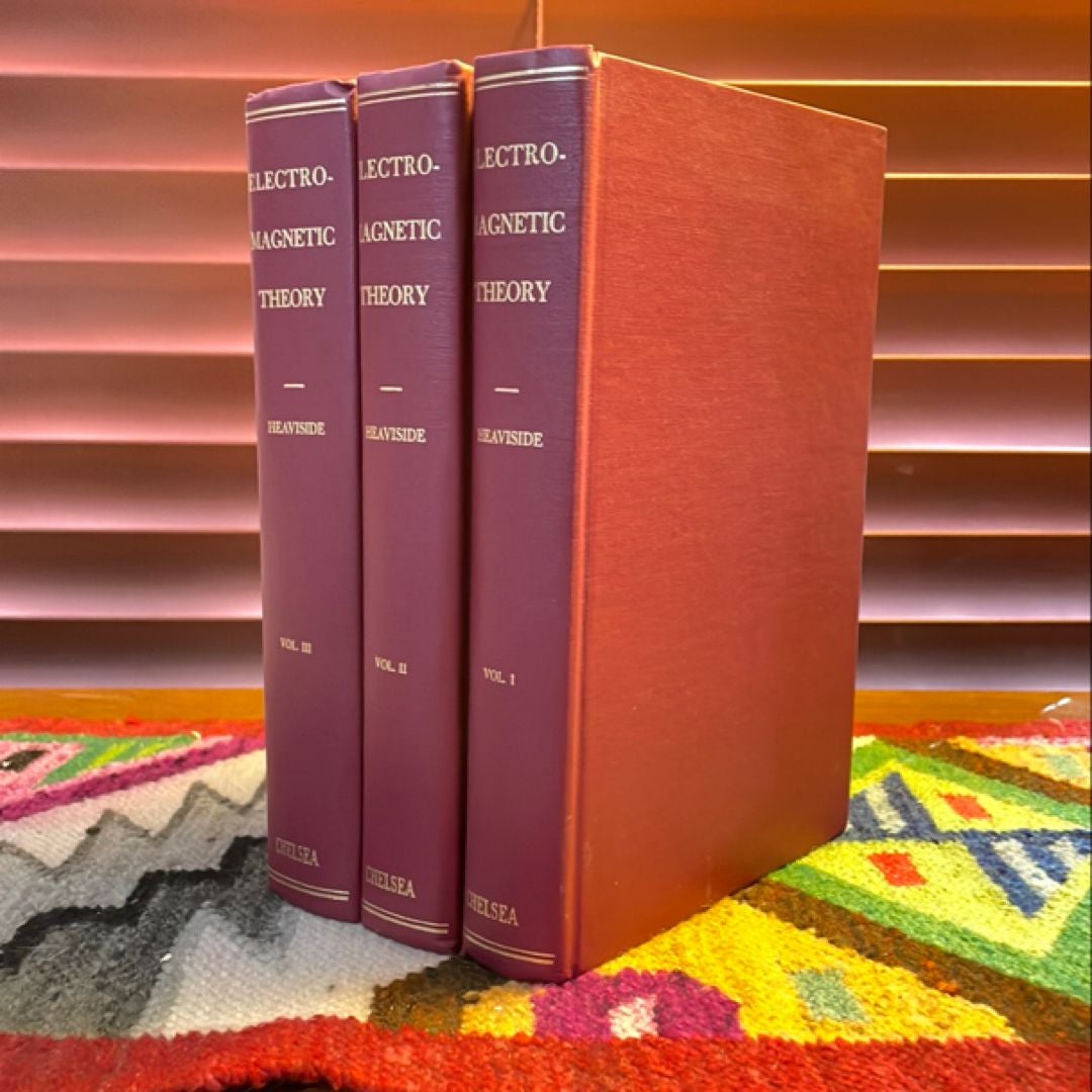 Electromagnetic Theory (3-Volume set 1977, 3rd Edition) by Oliver ...