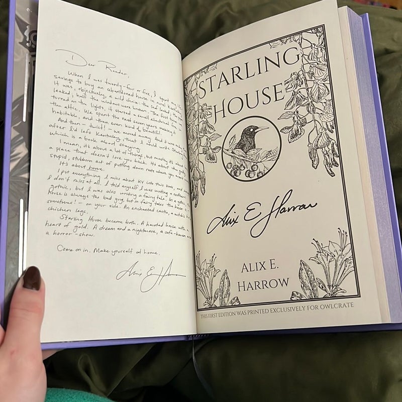 Starling House Owlcrate Edition by Alix E. Harrow, Hardcover | Pangobooks